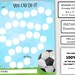 Soccer Reward Chart for Kids Behavior Chart Printable, Chore Chart ...