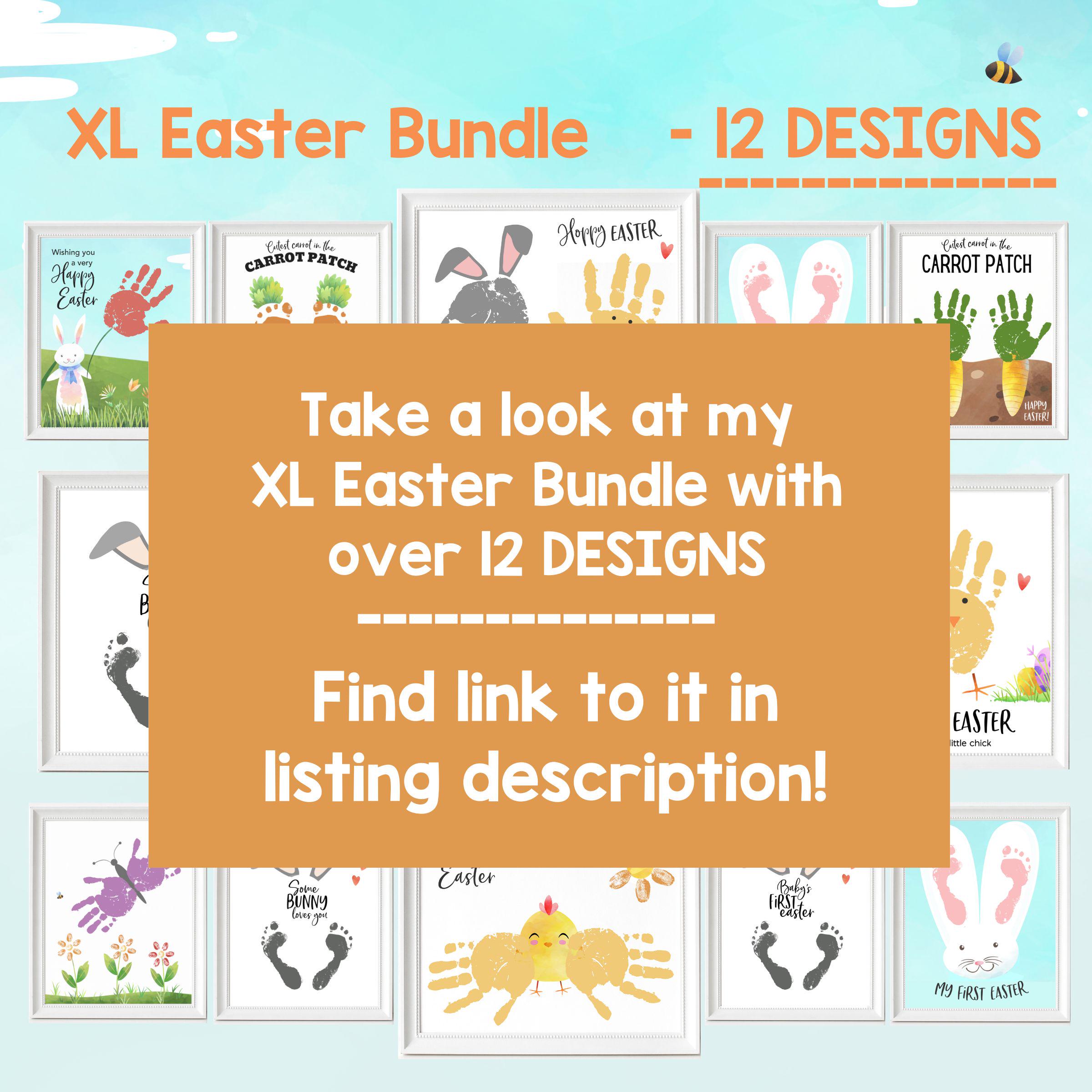 Printable Easter Handprint Craft Ideas, Handprint Art Template ...
