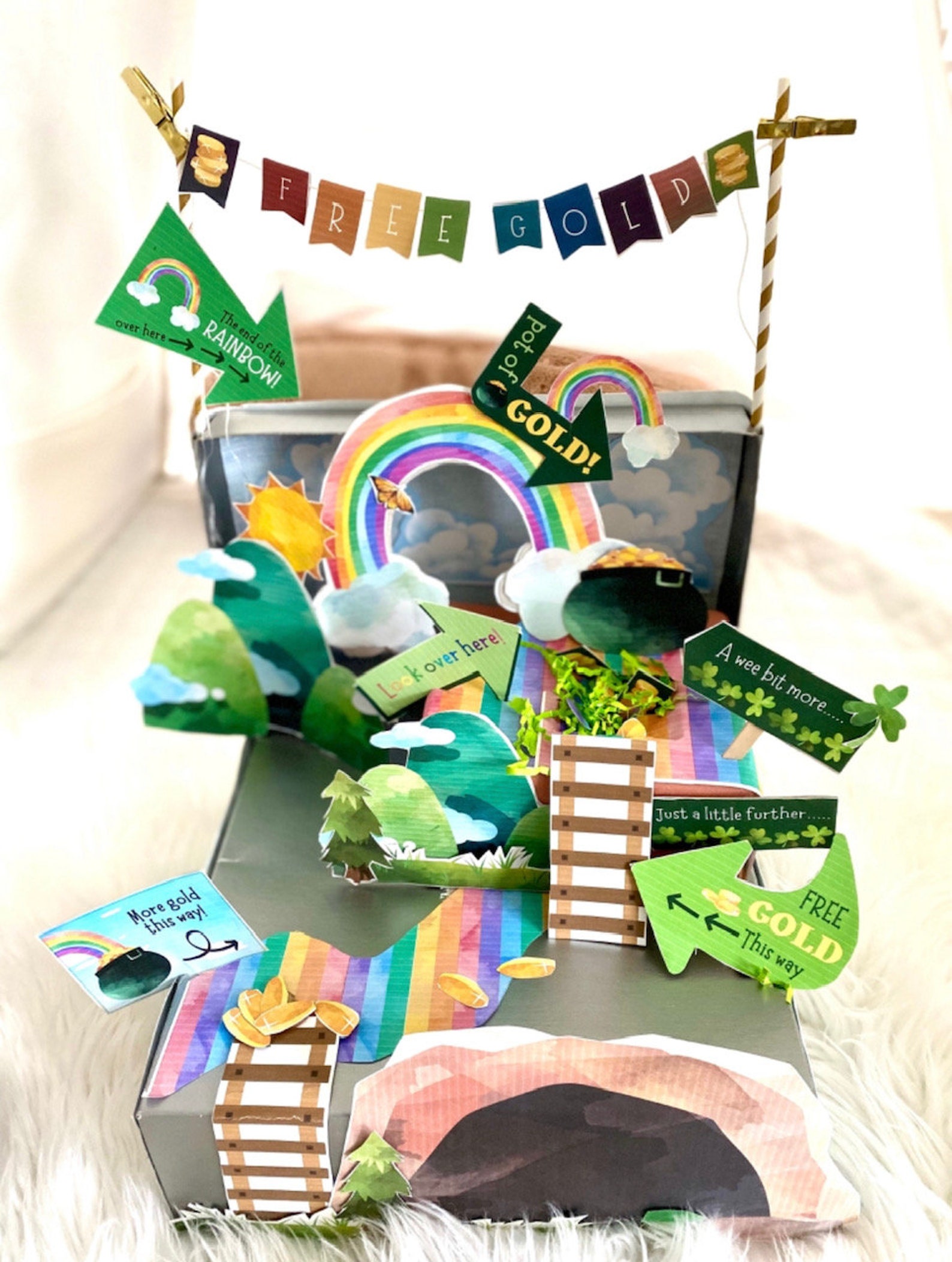 Leprechaun Trap Kit Printable St Patricks Day Activities for - Etsy