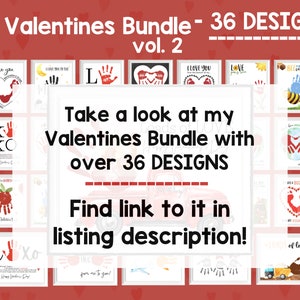 Printable Handprint Art, Valentine Handprint Craft for Kids, DIY ...