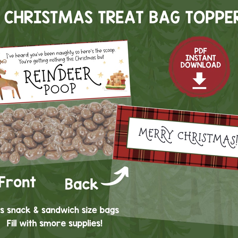 Reindeer Poop - Etsy