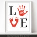 Handprint Calendar 2025 2026, Preschool Handprint Art Printable, 1st ...