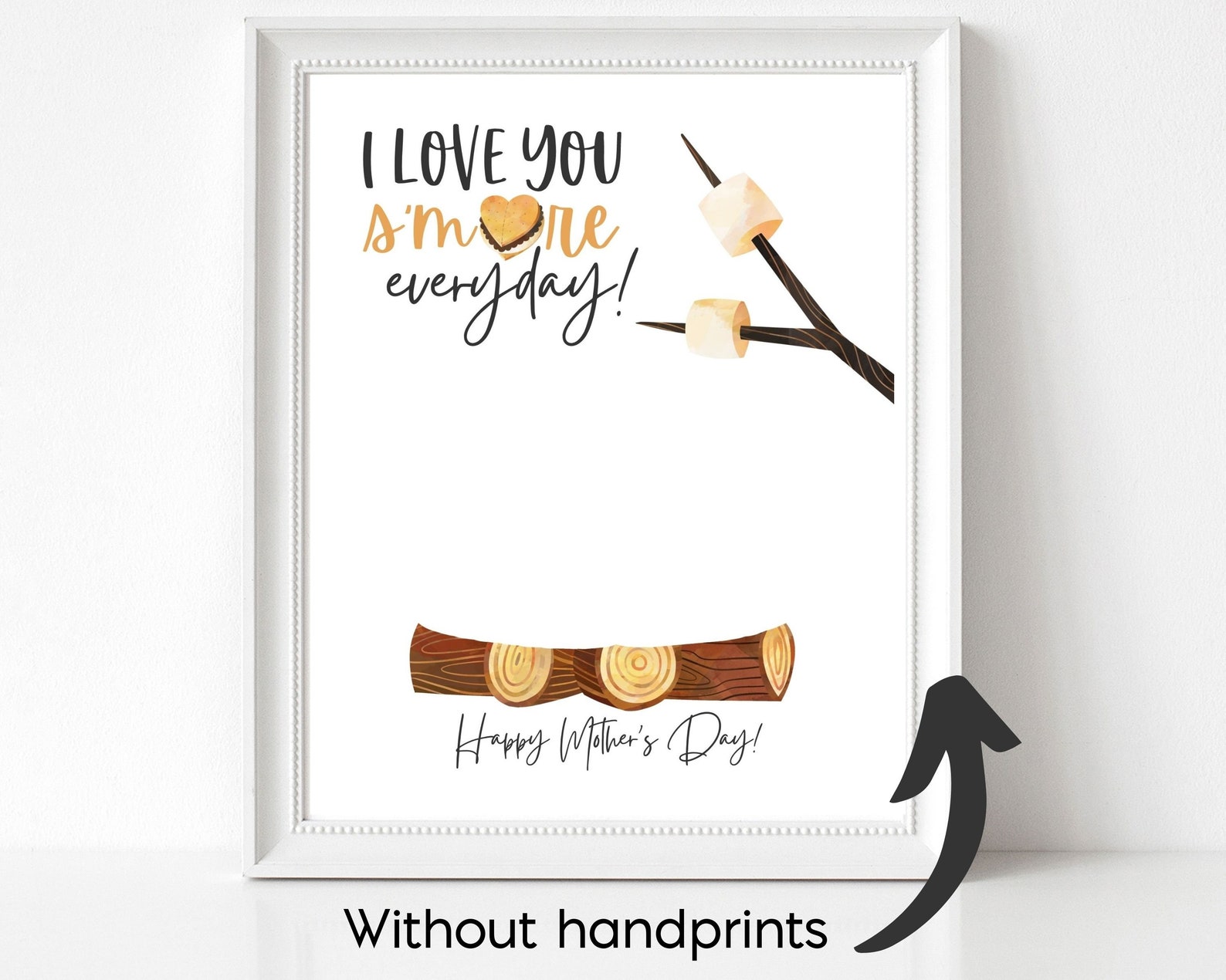 Mothers Day Handprint Art for Kids Mom Handprint Craft - Etsy