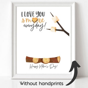 Mothers Day Handprint Art for Kids, Mom Handprint Craft, Mothers Day ...