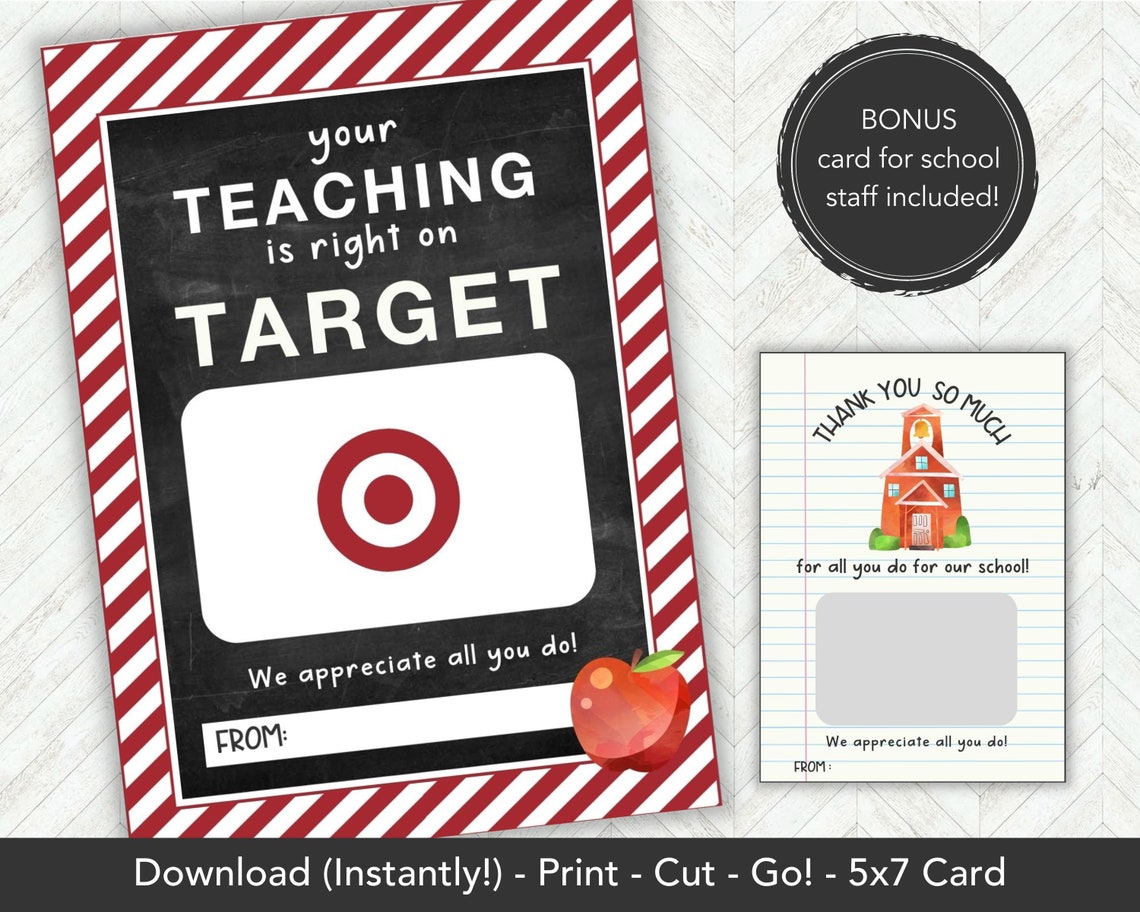Teacher Appreciation Gift Best Teacher Gift Card Holder Gift - Etsy