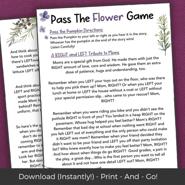 Pass the Prize - Etsy