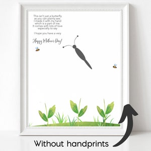 Mothers Day Craft for Kids, Mothers Day Handprint Printable ...