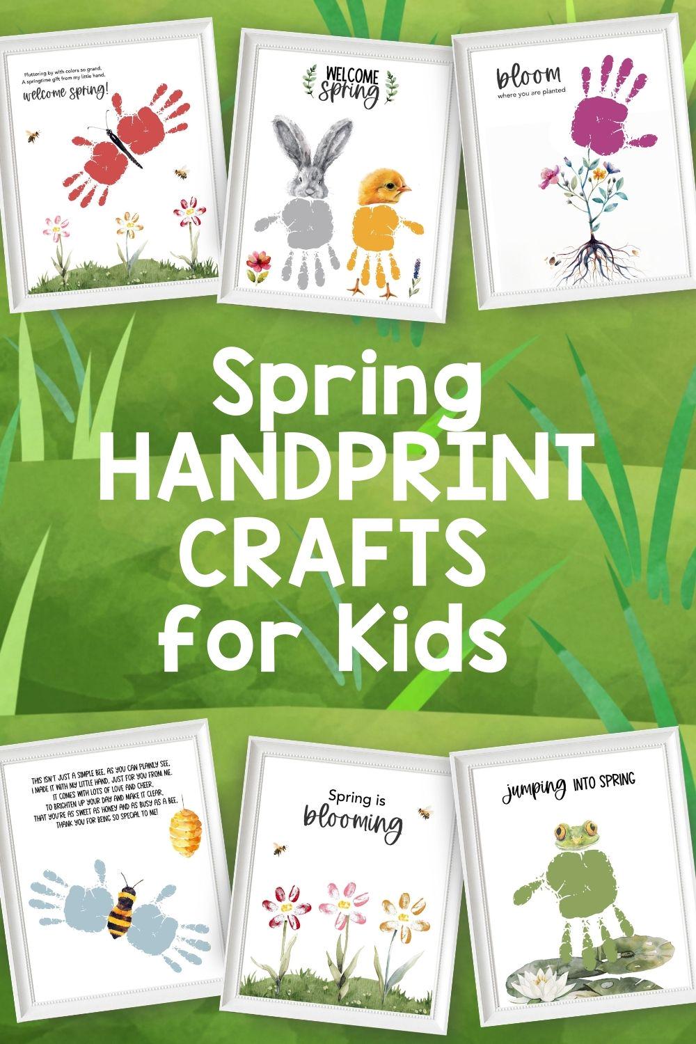 Honey Bee Handprint Activity, Preschool or Toddler Handprint Art ...