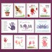 Mothers Day Handprint Art Bundle for Grandma, Grand Mothers Day ...