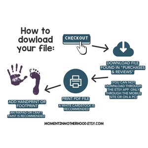 Kids Bible Crafts, Christian Printable Handprint Art for Kids, Easy ...