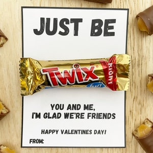 Chocolate Printable Valentine Cards for Kids, Kids Valentines Cards ...