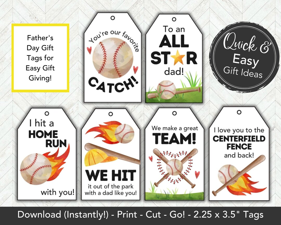 Printable Fathers Day Gift Tag Fathers Day Printable Gift - Etsy