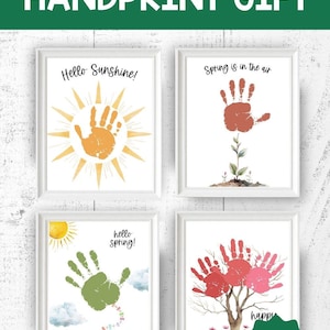 Hello Spring Kite Handprint Activity, Preschool or Toddler Handprint ...