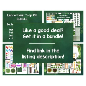 Leprechaun Trap Kit Printable, St Patricks Day Activities for Kids ...