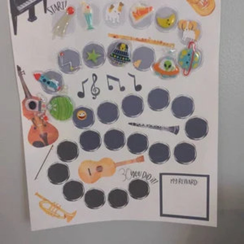 Dragon Reward Chart for Kids Behavior Chart Printable Chore - Etsy