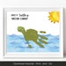 Handprint Turtle Craft, Printable Summer Handprint Art, End of School ...