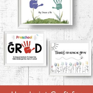 My Teacher and Me, End of School Year Activities, DIY Personalized Gift ...