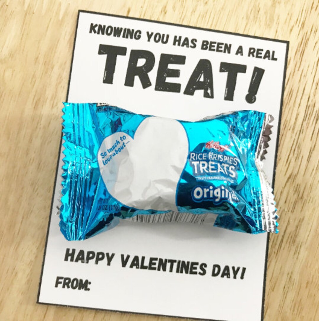 Dessert Treat Valentine Printable Kids, Valentines Cards for Kids ...