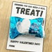 Dessert Treat Valentine Printable Kids, Valentines Cards for Kids ...