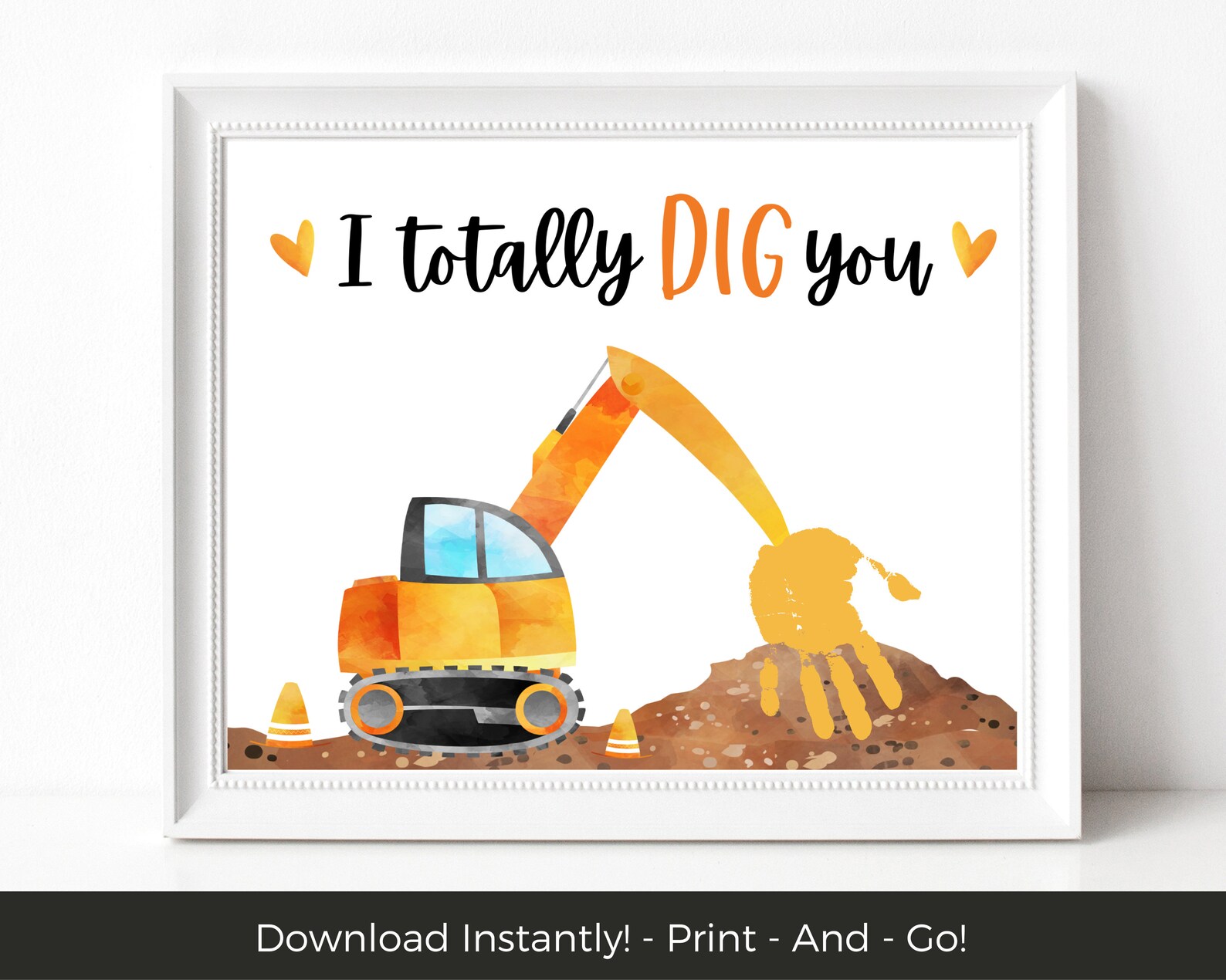 Printable Activities for Kids Valentines Day Handprint Art - Etsy