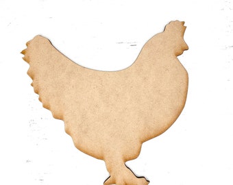 Wood Cutout Chicken - Etsy