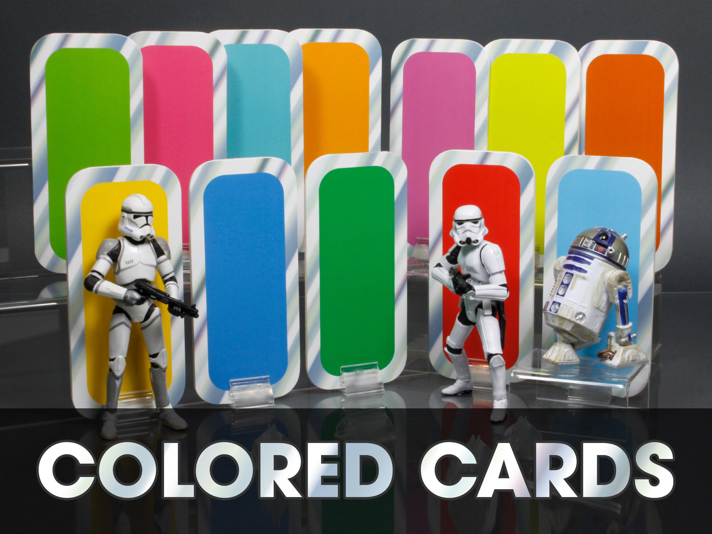 Pick 20 Vintage Style Star Wars Action Figure Display Color | Etsy