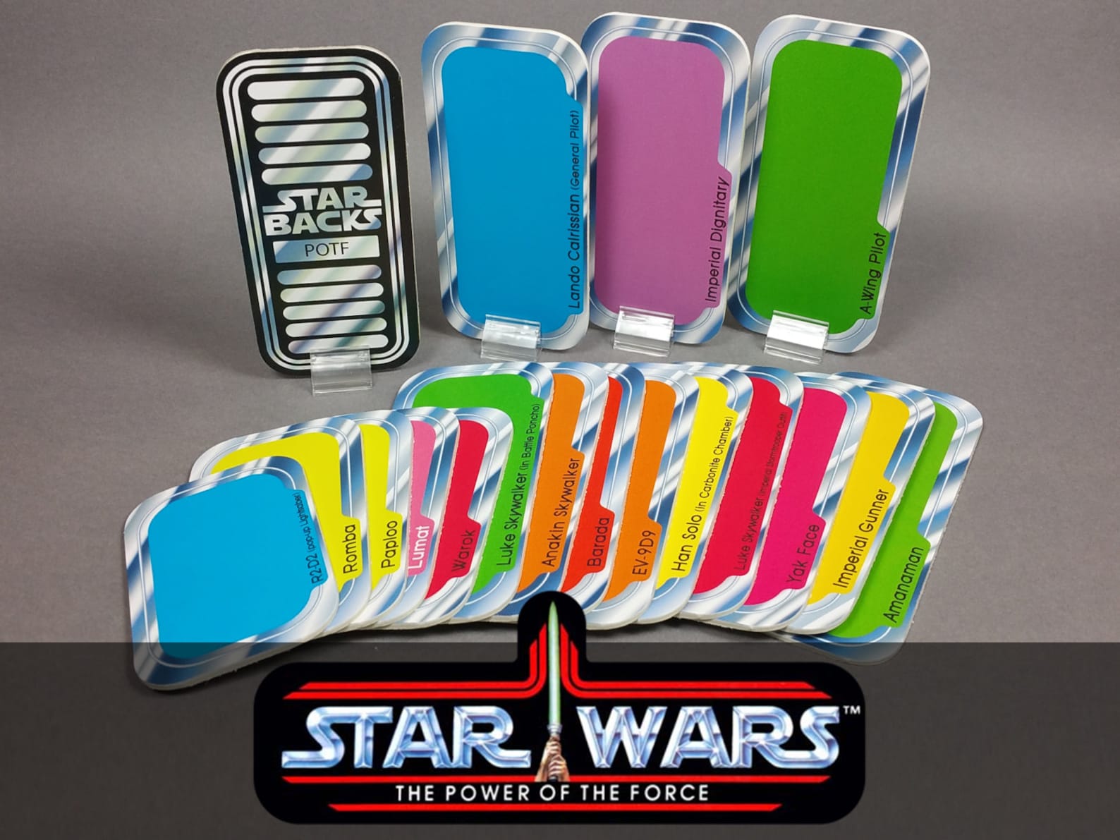 Star Wars Power of the Force Vintage Action Figure Display - Etsy