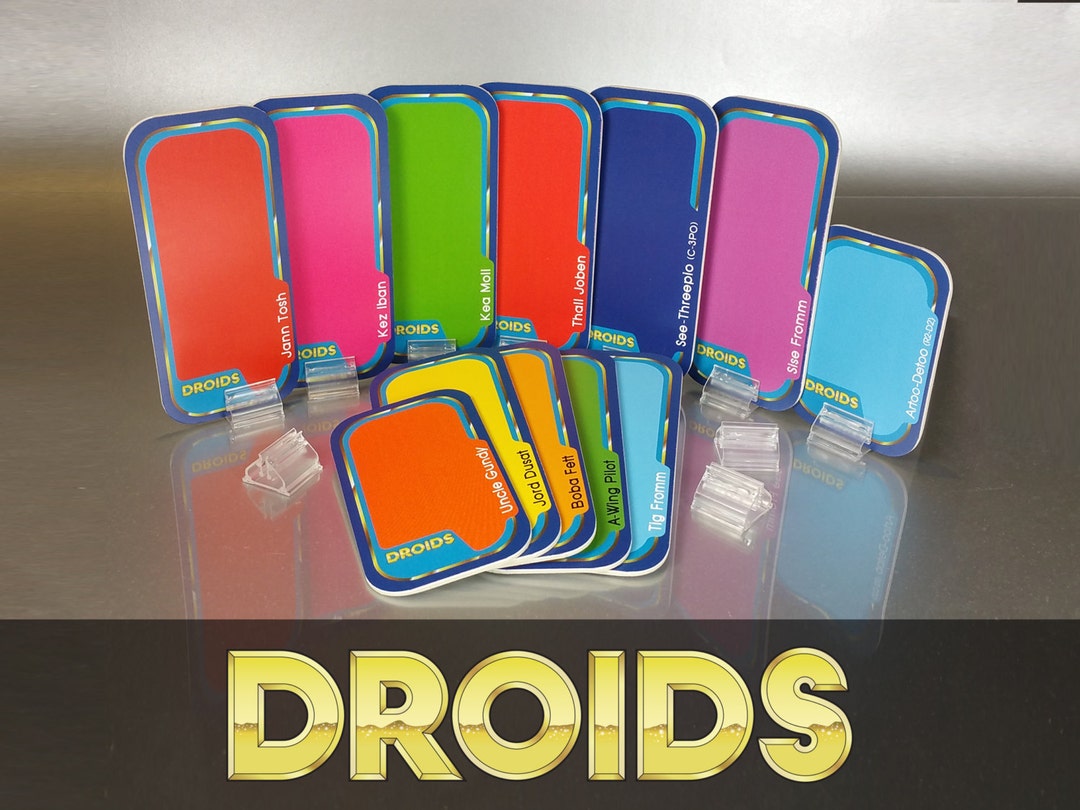 Droids Animated Series - Vintage Star Wars Action Figure Display Card ...