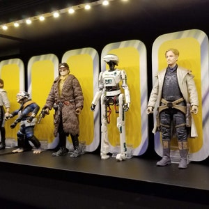 Pick 20 Vintage Style Star Wars Action Figure Display Color Card Backs ...