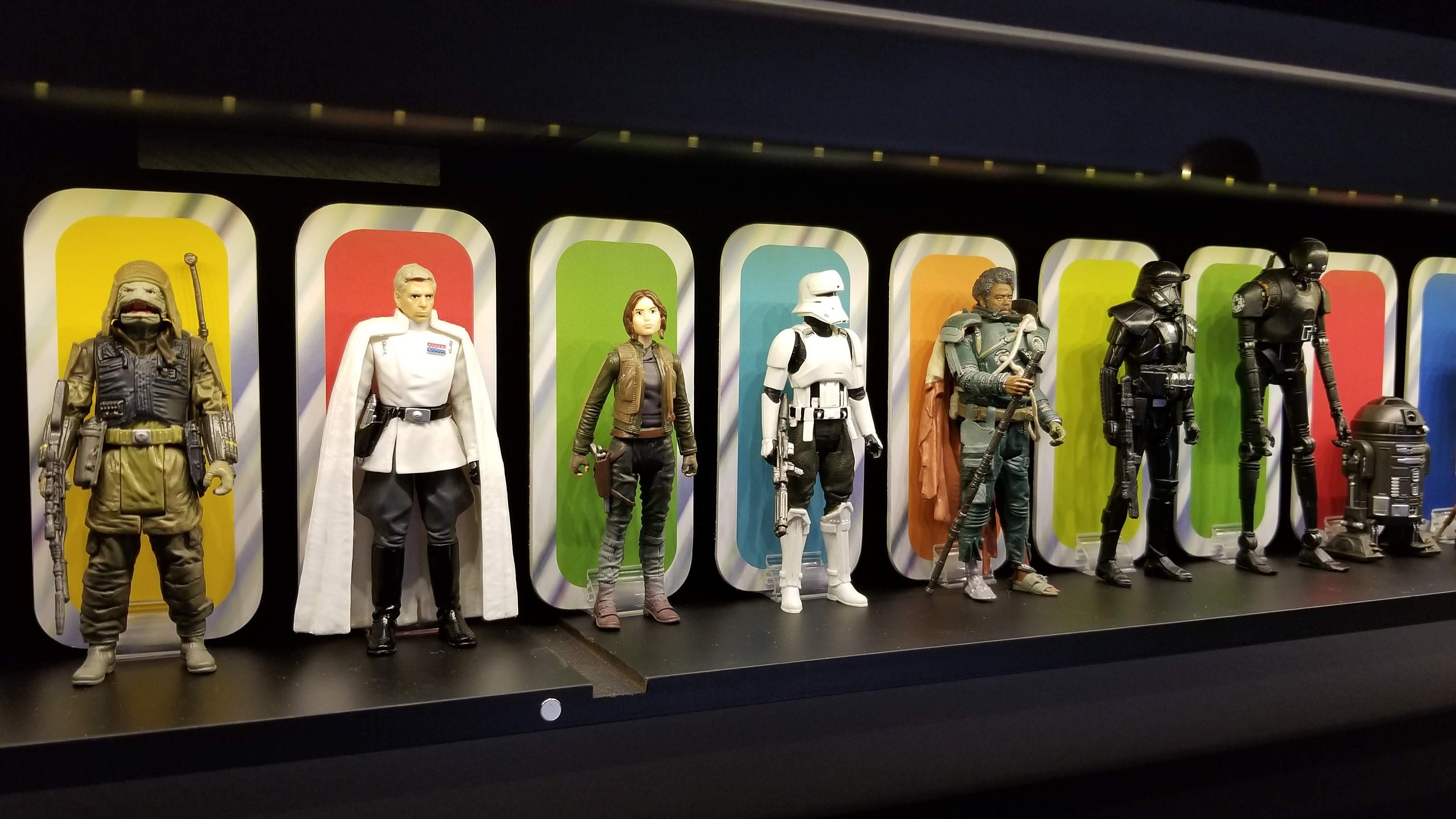 Pick 10 Vintage Style Star Wars Action Figure Display Color | Etsy