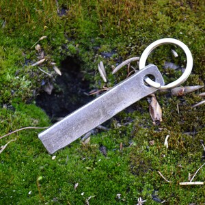 Iron Anniversary Gift Hand Forged Key Chain Blacksmith Made - Etsy