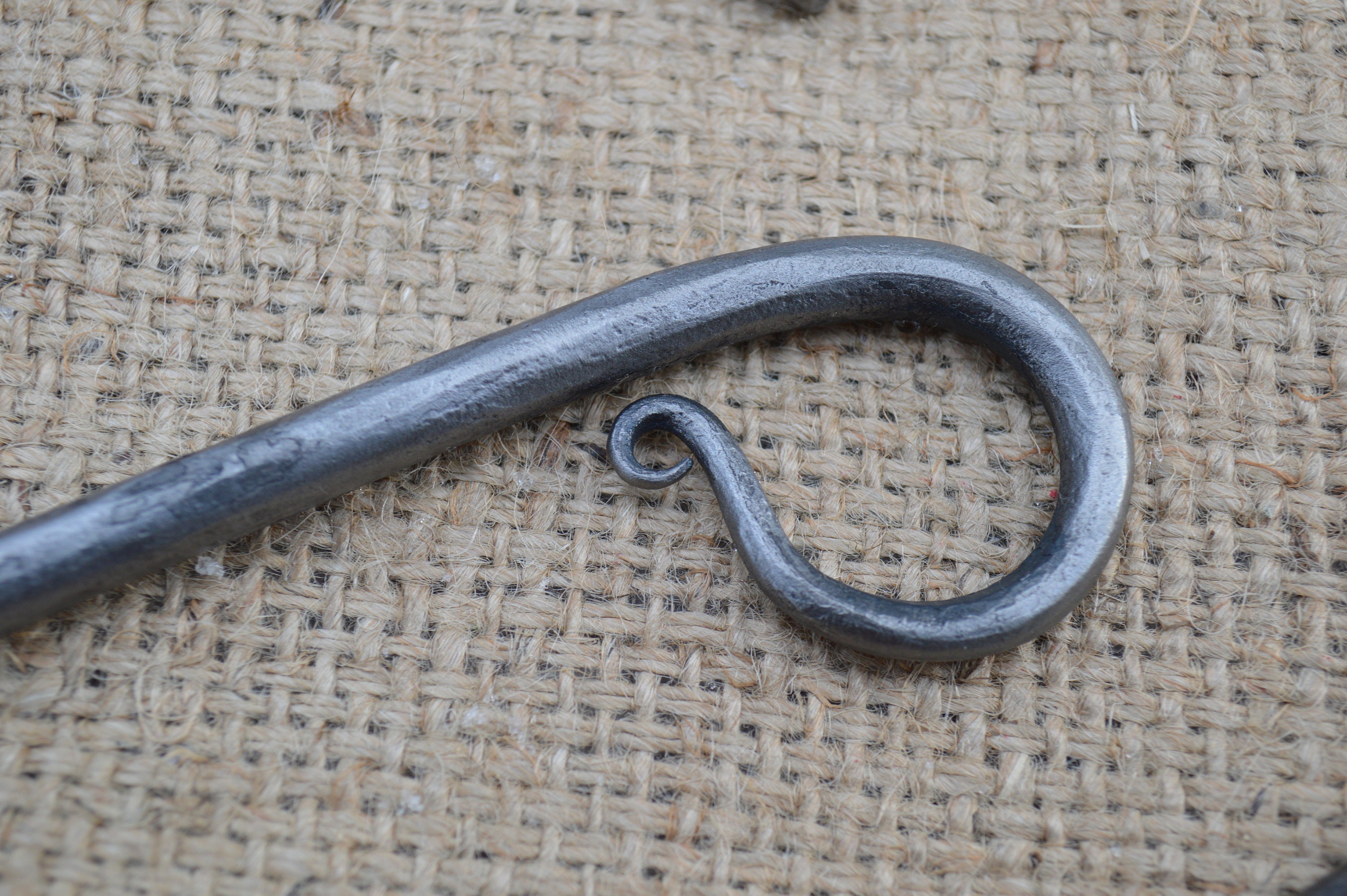 Wrought Iron Dinner Triangle Blacksmith Made Housewarming - Etsy