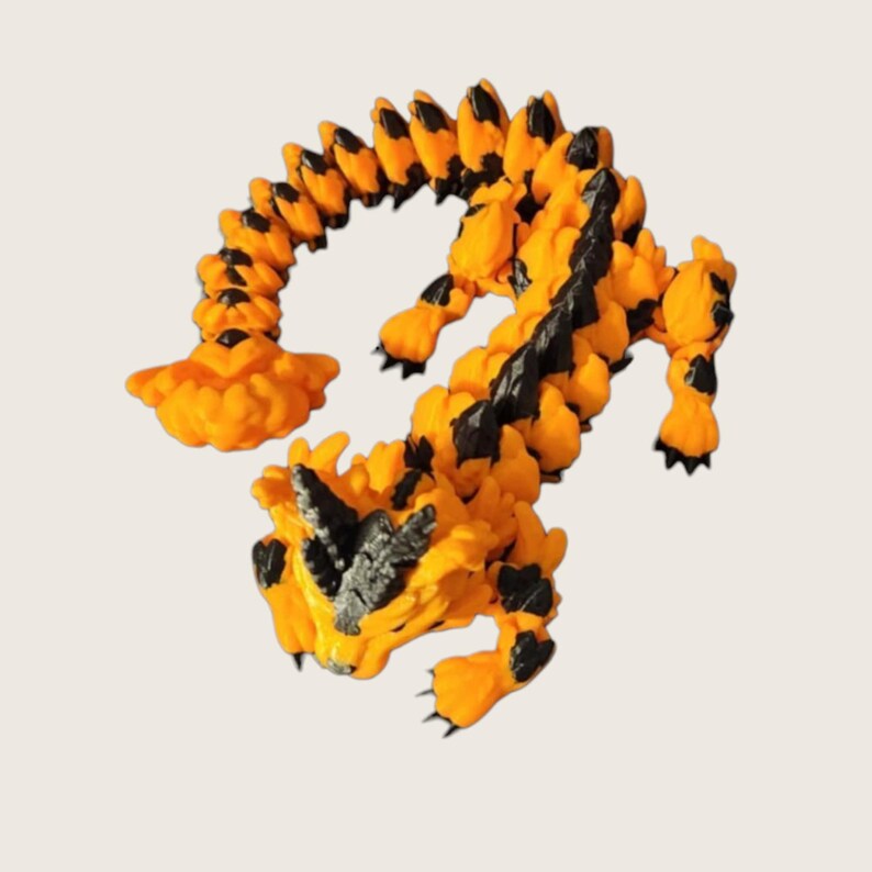 Cat Dragon by Cinderwing | 3D Printed Fantasy Feline Fusion - Etsy