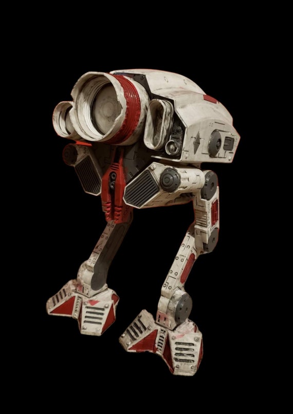 Star Wars BD-1 Inspired Scout Droid Fully Painted - Etsy