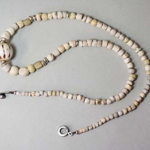 Ancient Shell Beads Necklace【free Shipping】【mb16043】 - Etsy