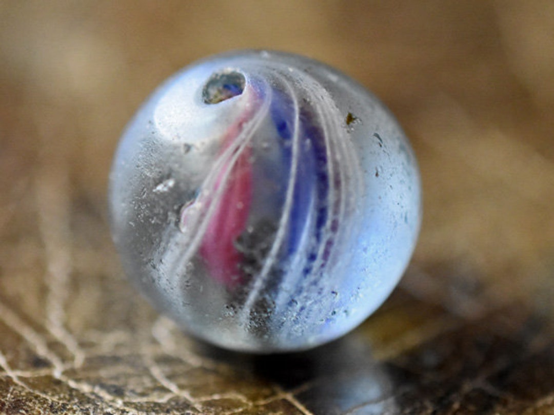 ANTIQUE German Marble Bead【free Shipping】【ab23007b-3】 - Etsy