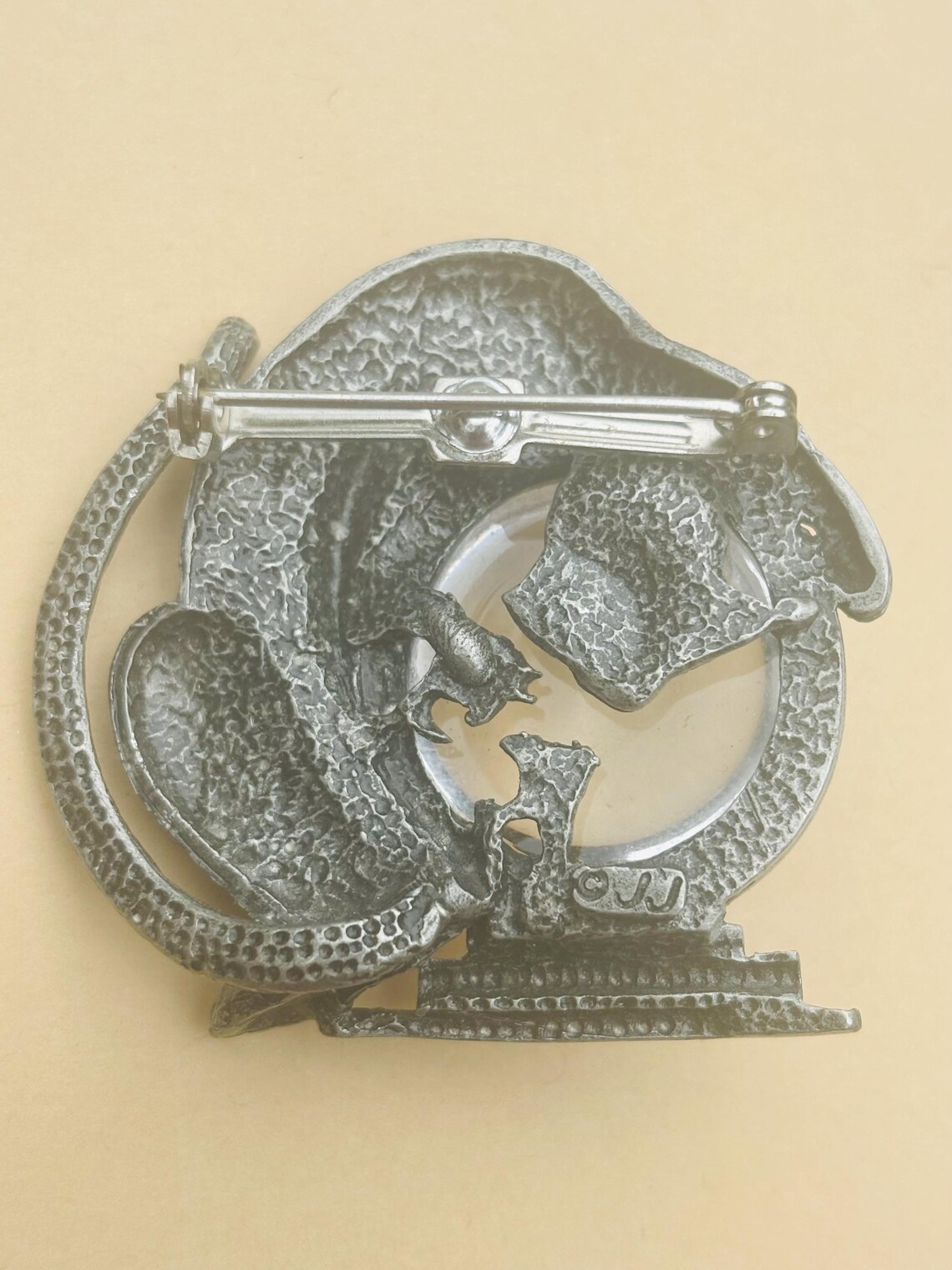 Adorable Vintage J.J. Jonette CAT Peeking in Goldfish Bowl Jelly Belly ...