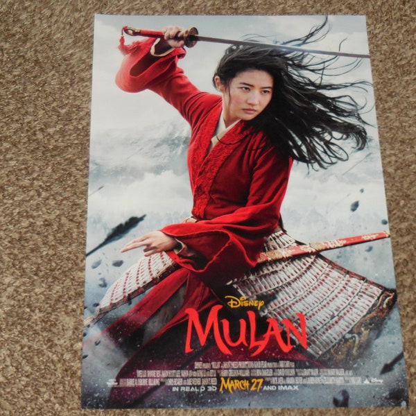 Mulan Poster - Etsy