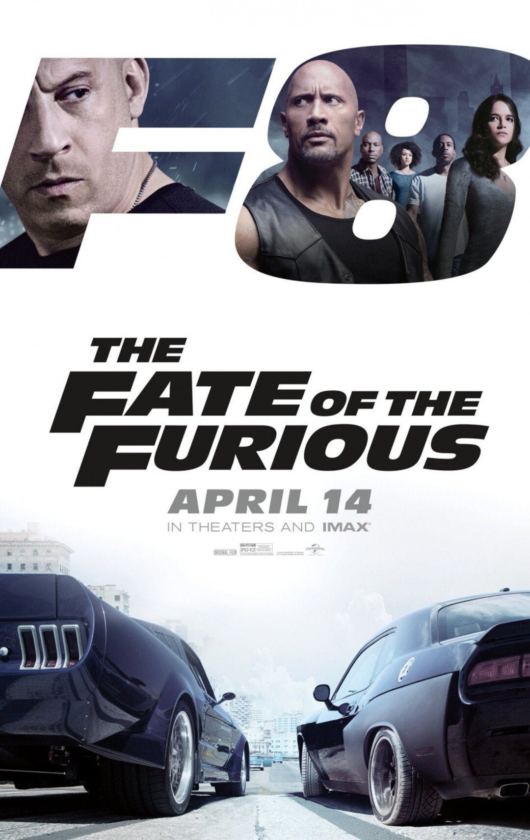 F8 the Fate of the Furious 11x17 Inch Movie POSTER - Etsy Australia