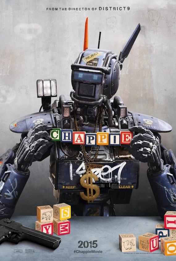 Chappie 11.5x17 Inch Movie POSTER - Etsy