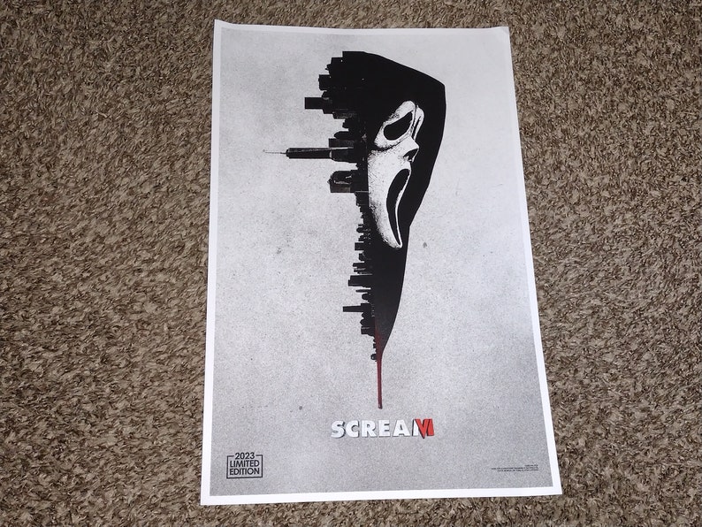 Scream VI 6 - 11x17 Inch Movie POSTER - Etsy