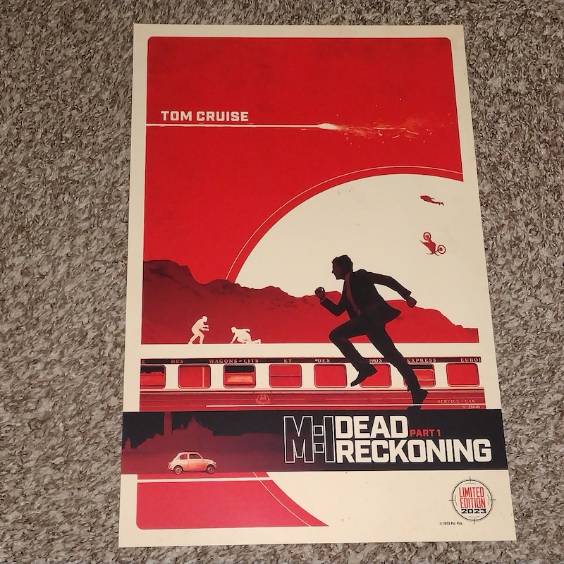 Mission Impossible the Final Reckoning Poster - Etsy