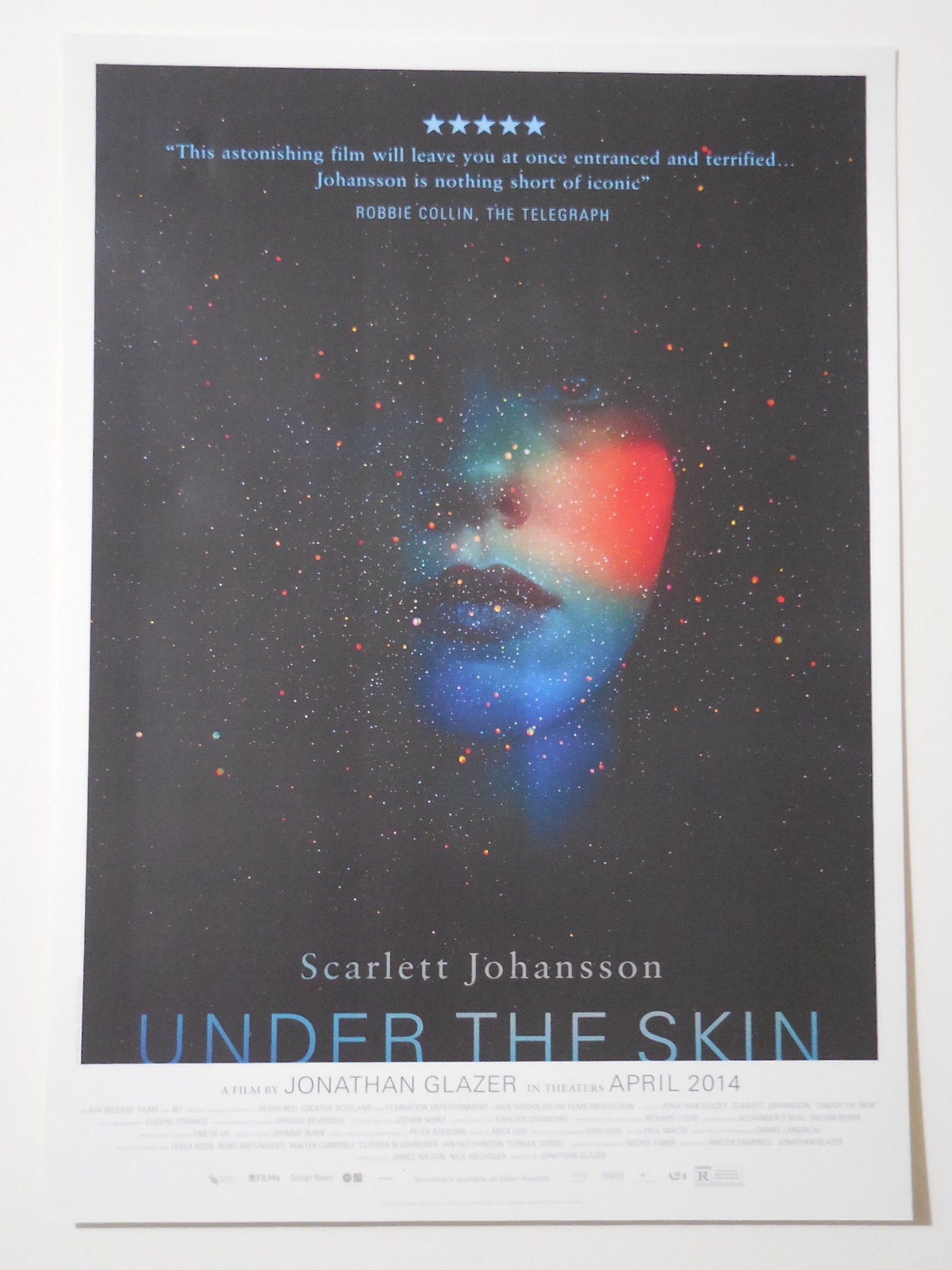 Scarlett Johansson Under The Skin Poster