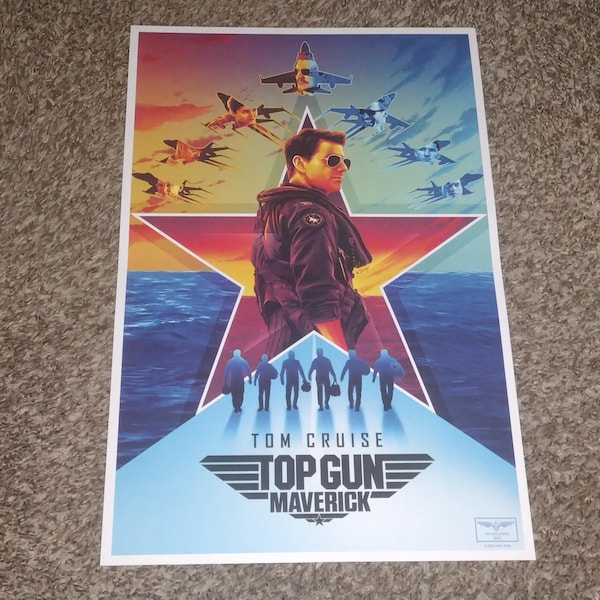 Topgun Maverick Poster - Etsy