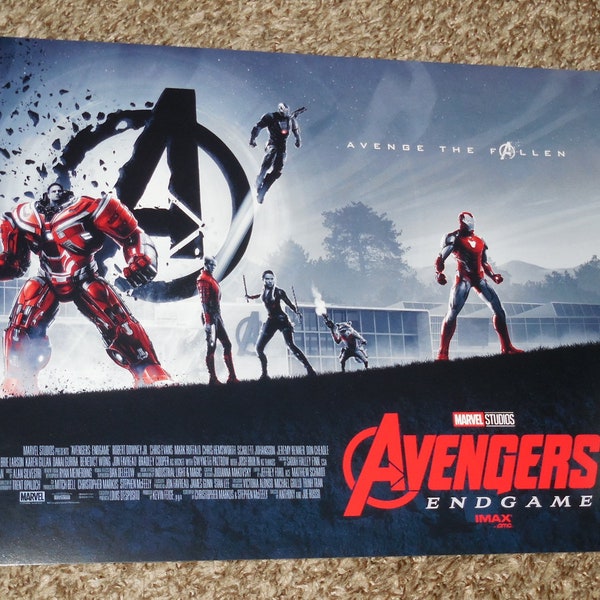 Avengers Endgame Art - Etsy