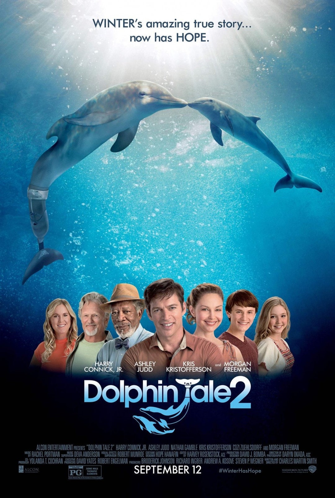 Dolphin Tale 2 11.5x17 Inch Movie POSTER - Etsy