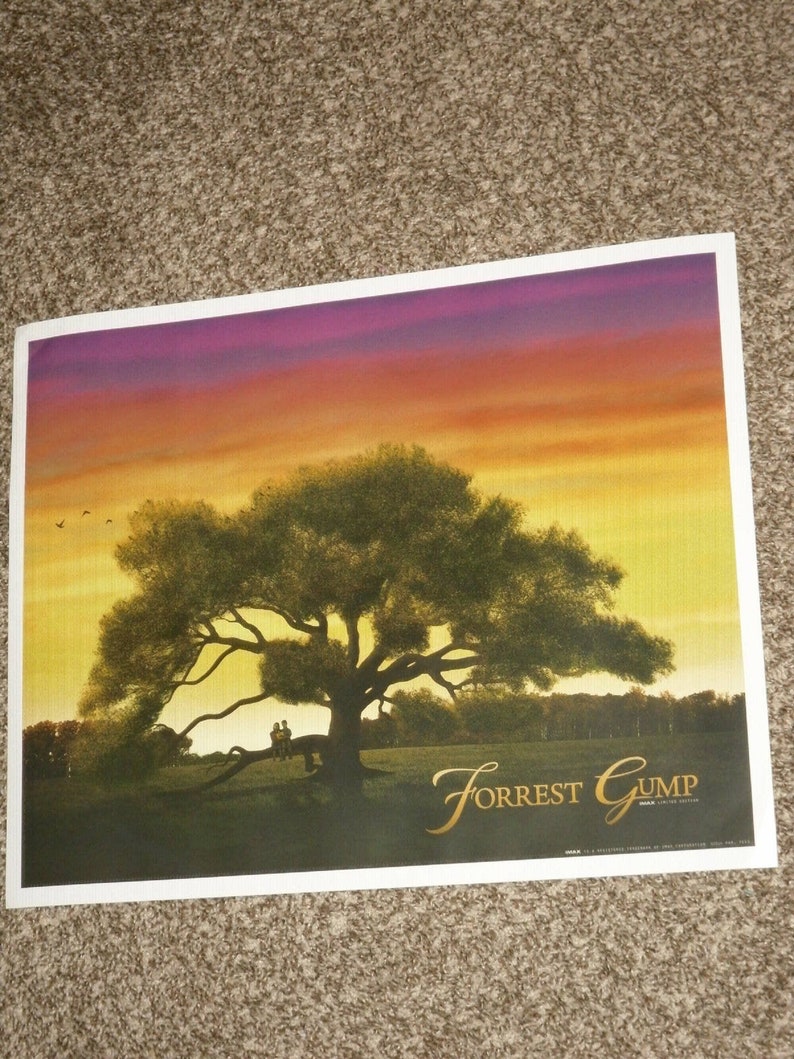 Forrest Gump IMAX 16x20 Inch Movie POSTER Forest - Etsy