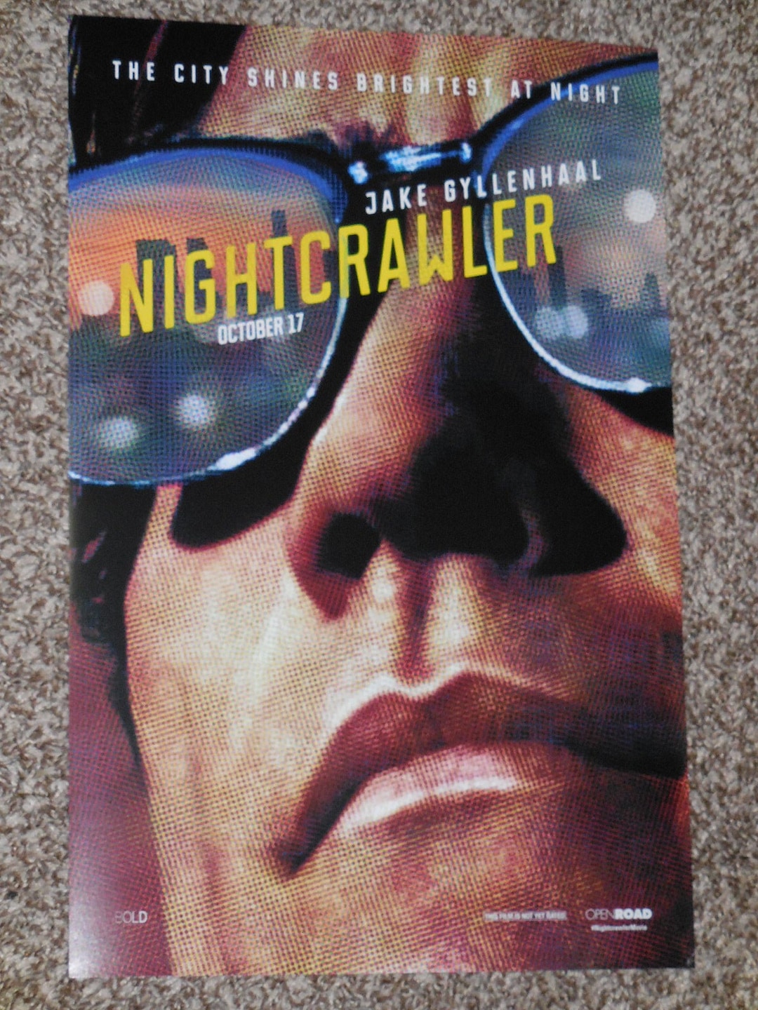 Nightcrawler 11x17 Inch Movie POSTER - Etsy