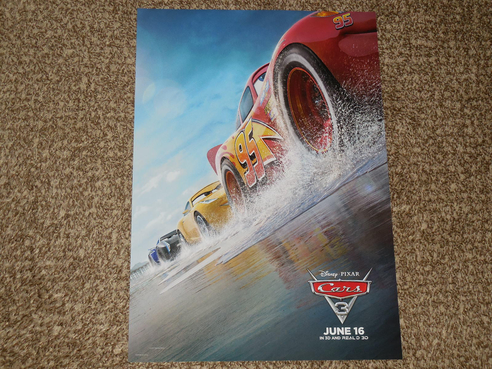 Cars 3 - 13x19 Inch Movie POSTER - Etsy
