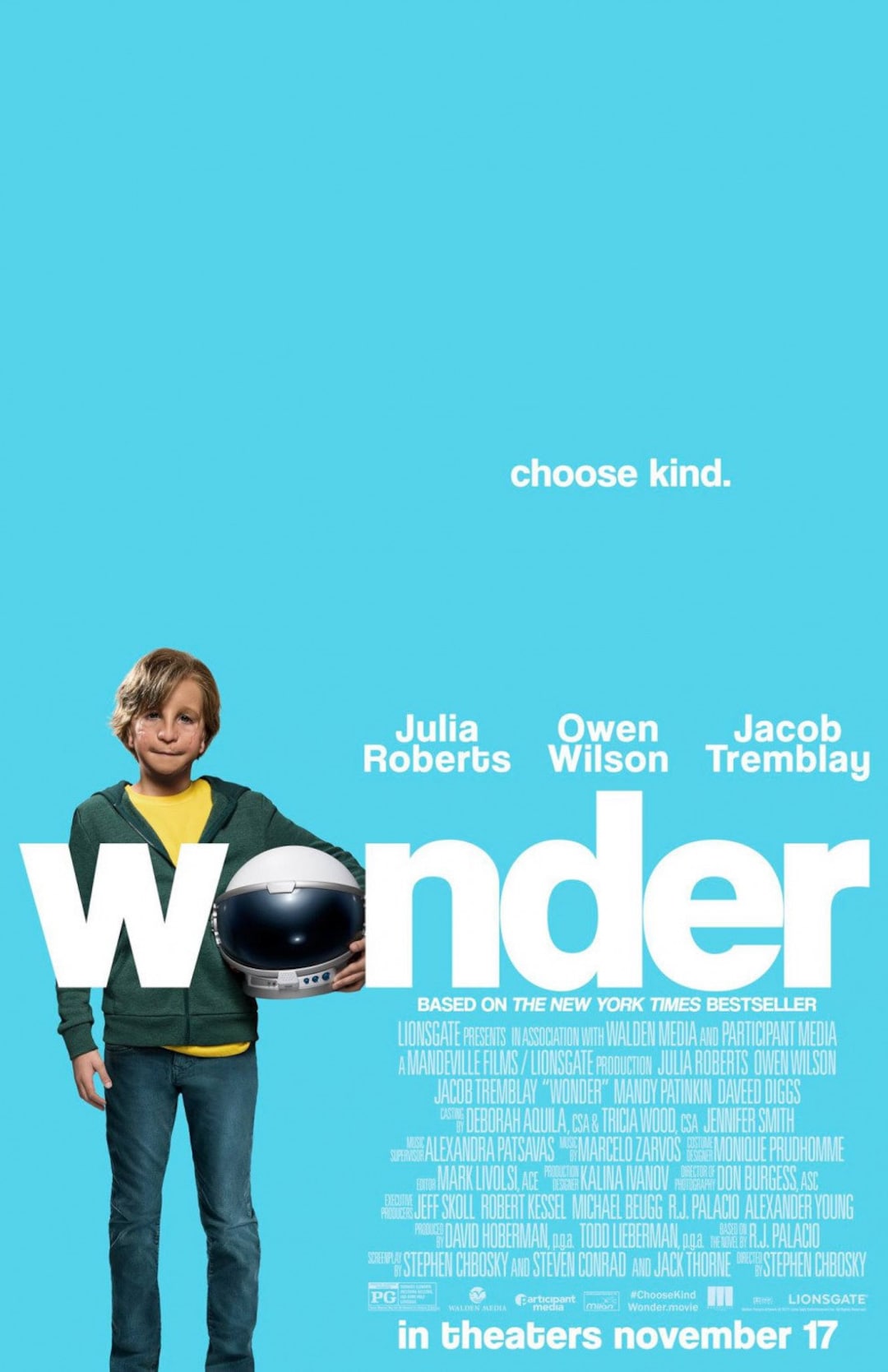 Wonder "final" 13.5x20 Inch Movie POSTER - Etsy